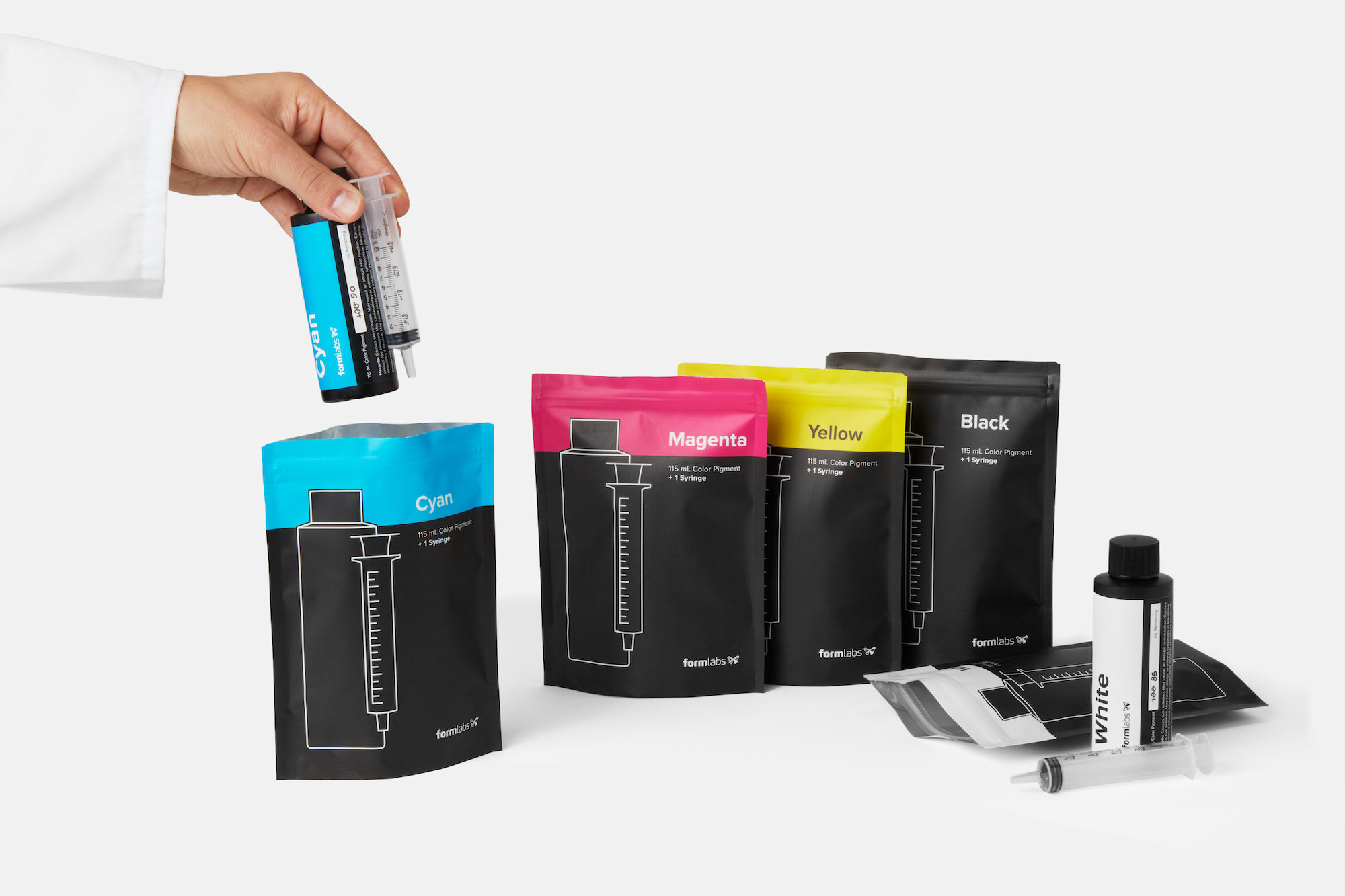 Không giới hạn màu sắc với color kit resin – formlabs - 3D Smart Solutions